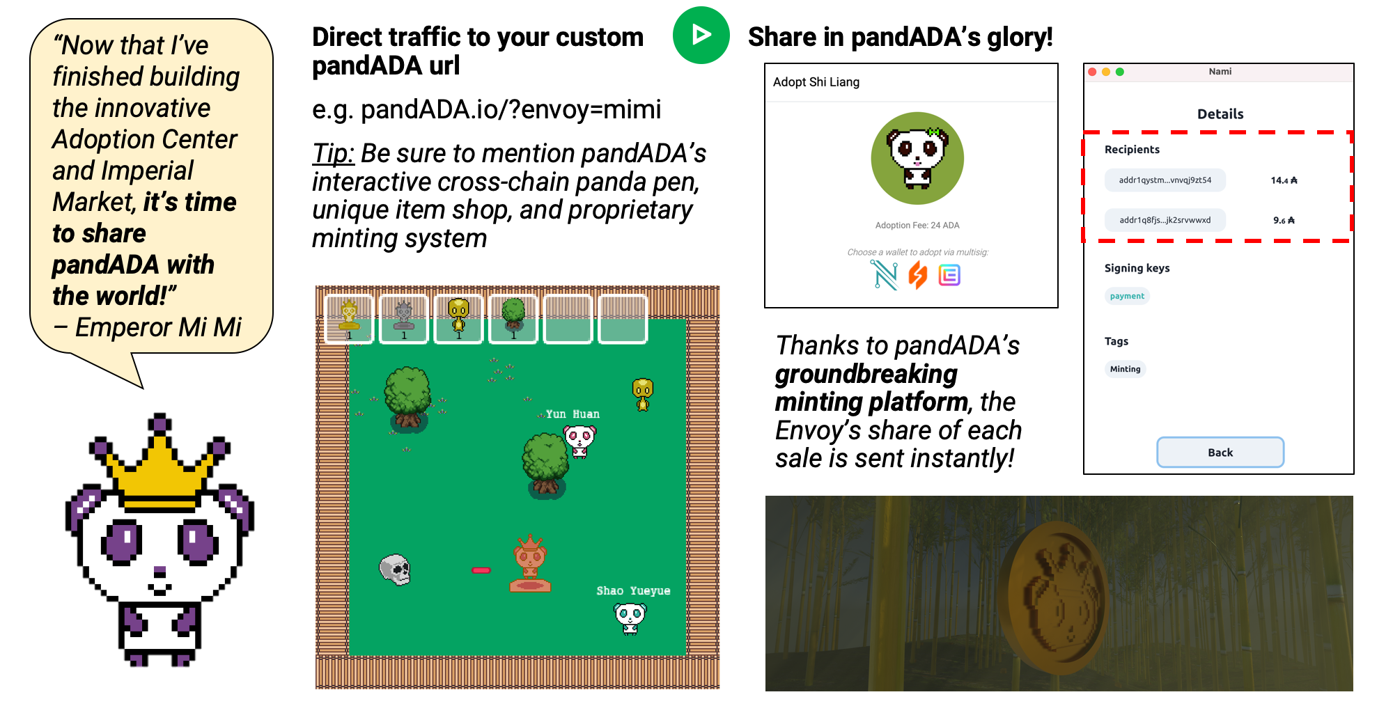pandADA — Cross-Chain Panda NFTs